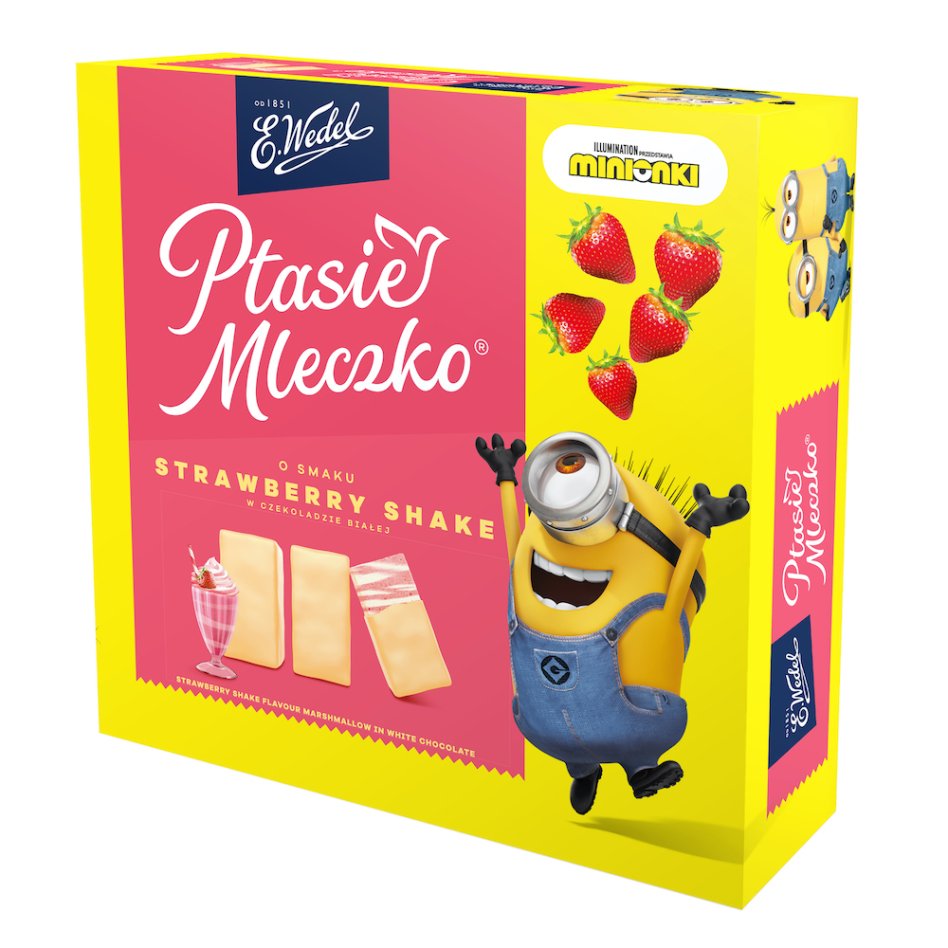 Minionki w Fabryce Wedla. Szukaj kultowych postaci na opakowaniach ...